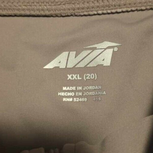 VIRAL Avia Women's Plus SoftSculpt Zip-Up Active Jacket XXL (20) Grey ...