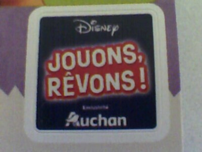 Lot 20 Vignettes Auchan 2024 Disney Jouons Rêvons | eBay