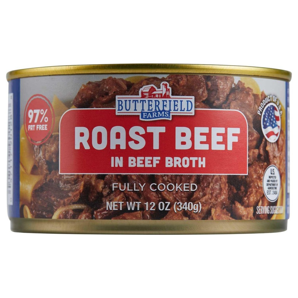 Butterfield Farms Roast Beef in Beef Broth (12 oz., 4 pk.) Great Price ...