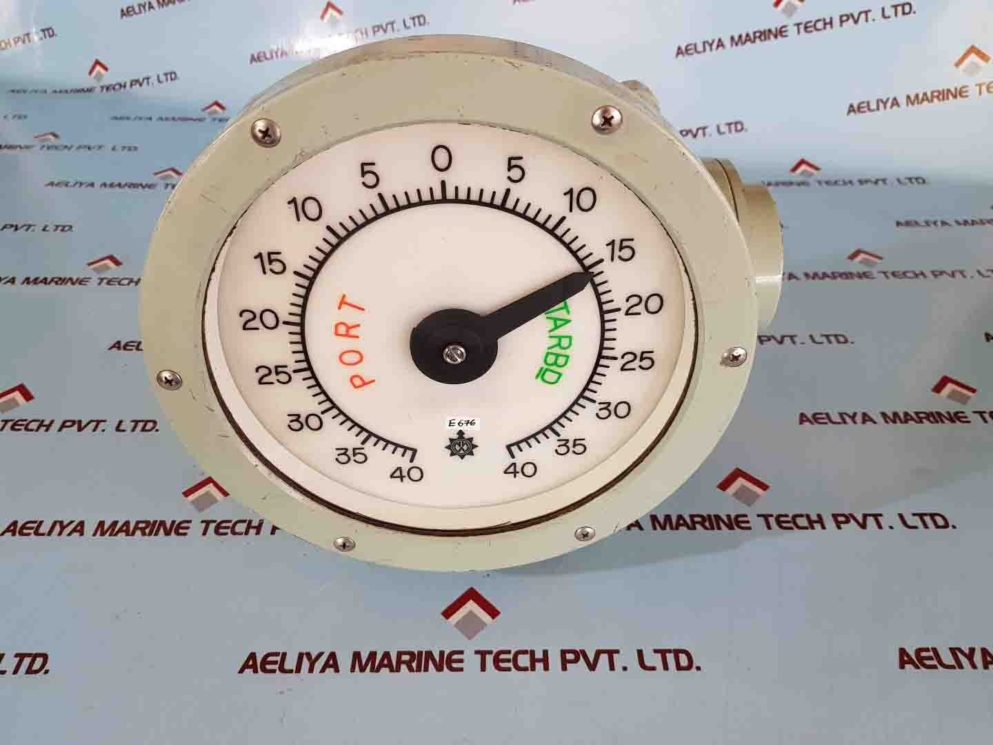 Osaka nunotani jis f 8522 sd 200 electric rudder angle indicator | eBay