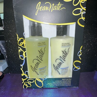 New Jean Nate After Bath Splash Mist 8 oz & Hydrating Body Lotion 8 oz ...