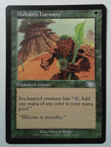 Multani's Harmony *Uncommon* Magic MtG x1 Planeshift SP | eBay