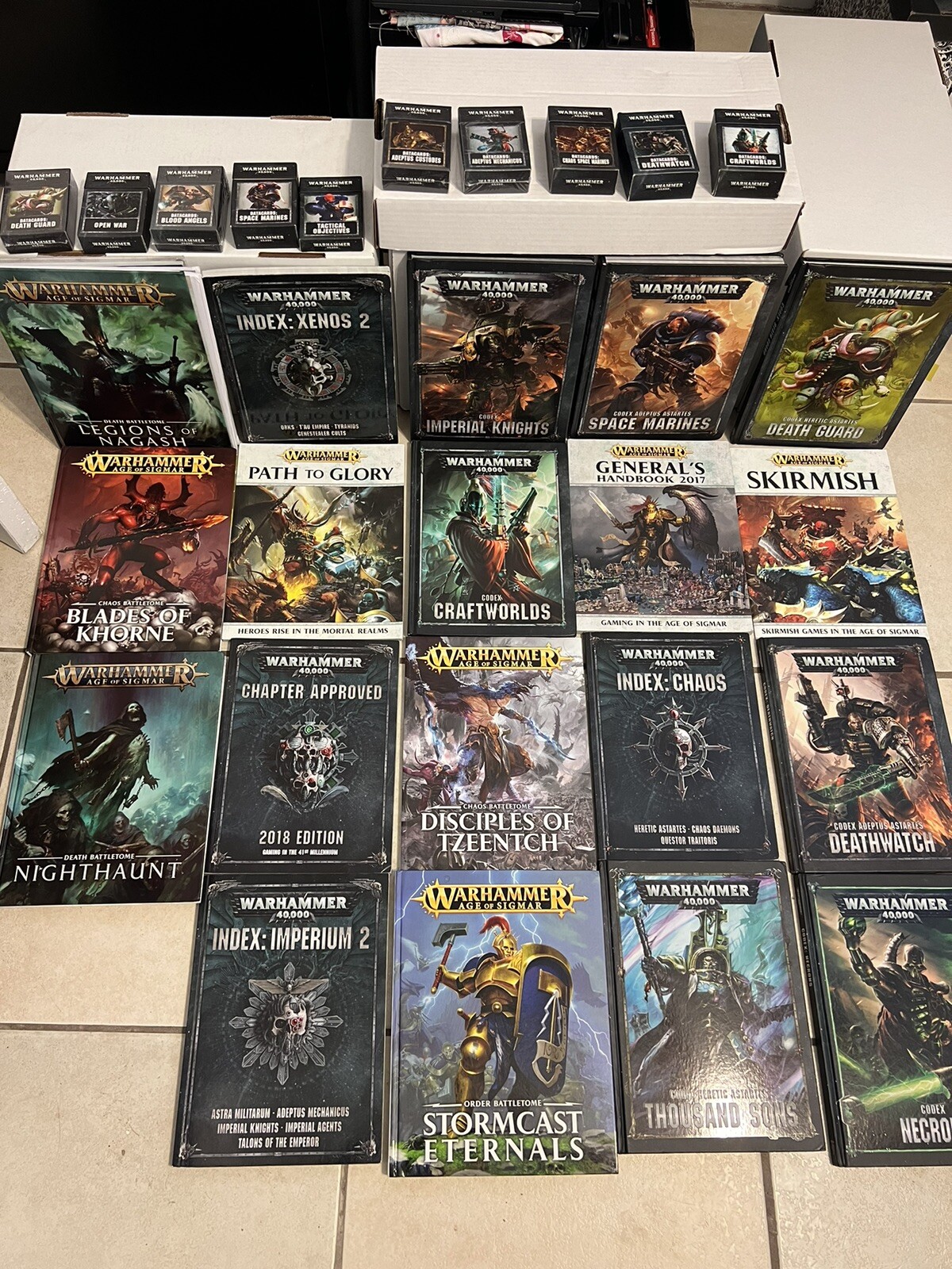 Warhammer 40k Book and Card Lot | eBay