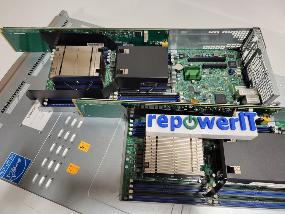 Nutanix NXS2U2NL12G500 2U Server with 2x X10DRT-P-G5-NI22 Blades USED ...