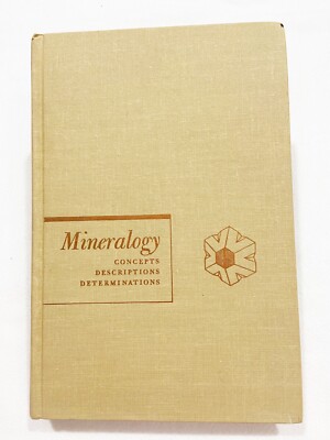 MINERALOGY.Concepts,Descriptions,determinations.L G BERRY/BRIAN MASON ...