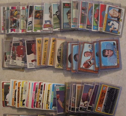 Lot of Vintage Football NFL Cards 1970's | eBay