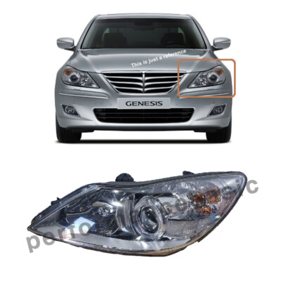 2009-2014 Hyundai Genesis Sedan LH Head Light Lamp Assy | 921013M000 ...