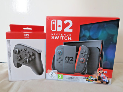 Nintendo Switch 2 console Mario Kart World bundle + NS2 Pro Controller ...