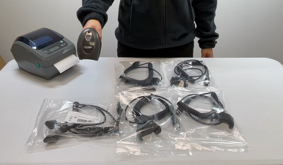 Zebra GX420d / DS6878 Barcode Duplicator - Reprint Barcode Labels via ...