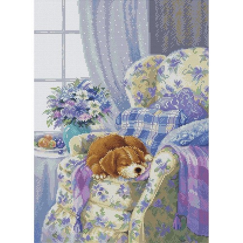 Cross-stitch kit Chair Cozy BU5016 luca-s | eBay