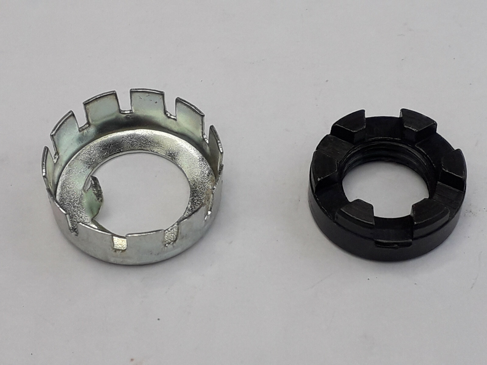 VESPA CLUTCH CASTLE NUT WITH LOCKING TAB WASHER PX PE RALLY SPRINT | eBay