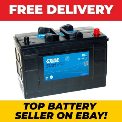 663 Battery EG1100 EXIDE START PRO Heavy Duty Commercial Truck Battery ...