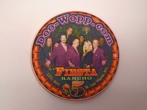 $5 FIESTA RANCHO NORTH LAS VEGAS Casino Chip Doo Wopp | eBay