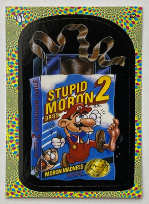 Wacky Packages Mario