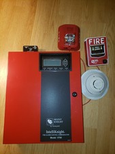 Silent Knight 5700 Fire Alarm Control Panel - Black/Red for sale online ...