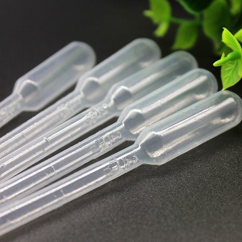 50pcs Graduated Pipettes Dropper Plastic Disposable Transfer Pipettes ...