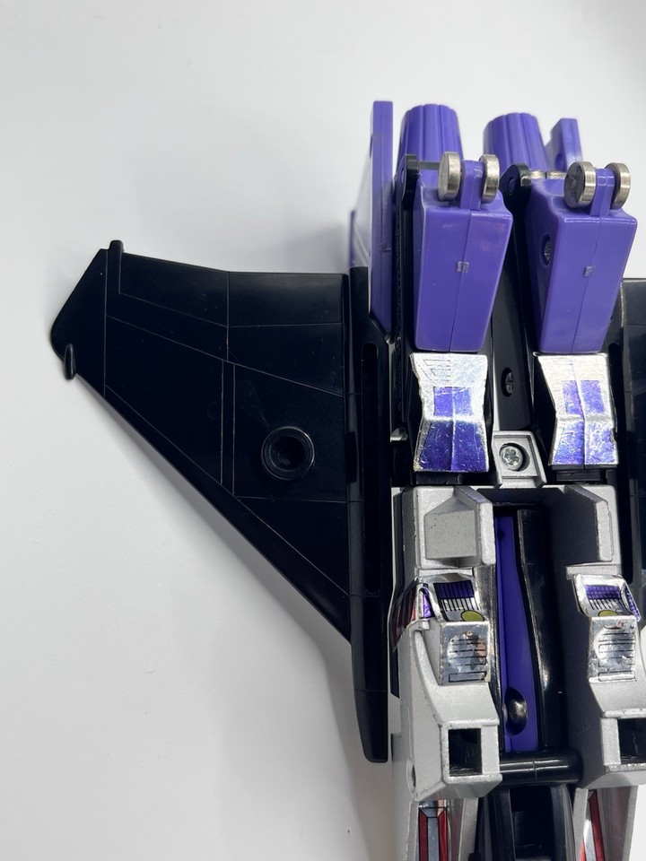 Skywarp 1983 Vintage G1 Transformers F-15 Fighter Hasbro Action Figure ...