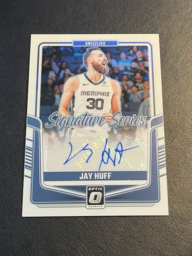 2024-25 Donruss Optic SIGNATURE SERIES AUTO SP Jay Huff Grizzlies | eBay