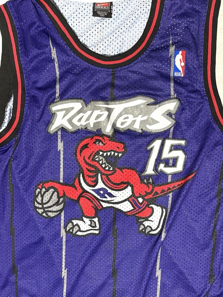 Nike Team Toronto Raptors Vince Carter #15 NBA Jersey Length +2 Men’s ...