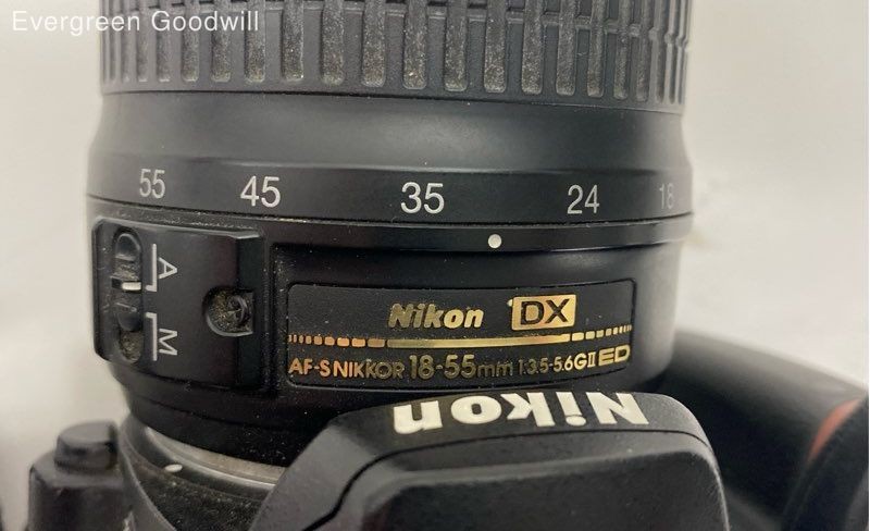 Nikon D40X DX SWM ED Aspherical Digital Camera-Untested/Parts-Repair | eBay
