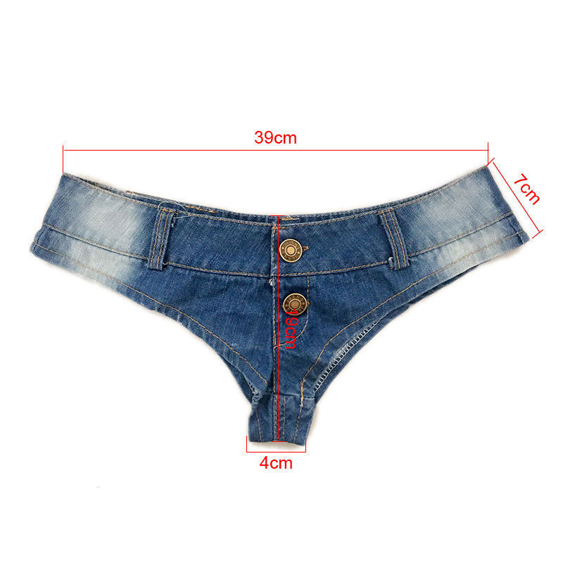 Sexy Mini Hot Shorts Pants For Women Micro Shorts Denim Daisy Dukes Low ...