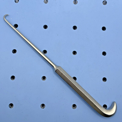 Richards 11-0474 Smith & Nephew Bone Hook, Curved, Hexagon Handle, 8 ...