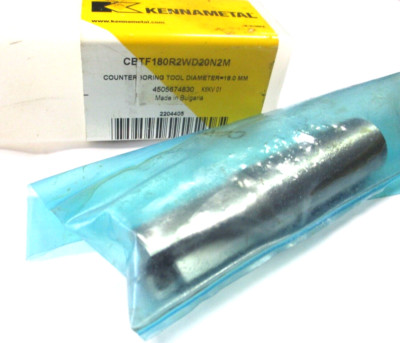 KENNAMETAL WSP Bohrer - Aufbohrer Ø18 SchaftØ18 CBTF860R2WD20N2M Neu ...
