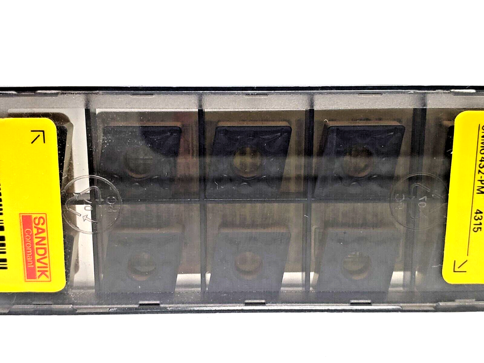 Sandvik Coromant CNMG 432-PM 4315 CNMG 12 04 08-PM Carbide Inserts (Box ...