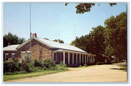 c1960s Fort Larned Indians Wars Post Larned Kansas KS Unposted Vintage ...