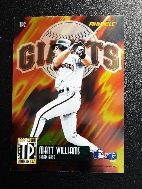 1995 Team Pinnacle Dufex Back #TP6 Travis Fryman & Matt Williams | eBay