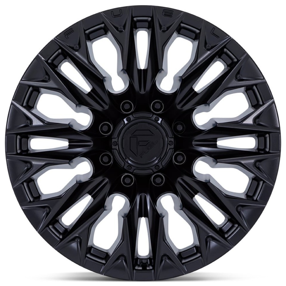 20x10" Fuel Wheels D804 Flame 8 Blackout Off-Road Rims(4 pcs) (B01) | eBay