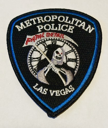 Las Vegas Metropolitan Police Department Fatal Detail Patch LVMPD | eBay