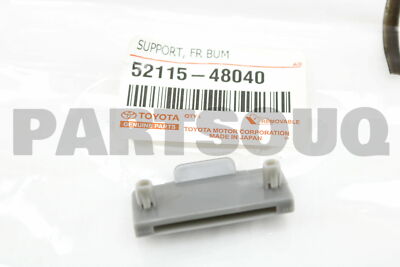 5211548040 Genuine Toyota SUPPORT, FRONT BUMPER SIDE, NO.2, RH/LH 52115 ...