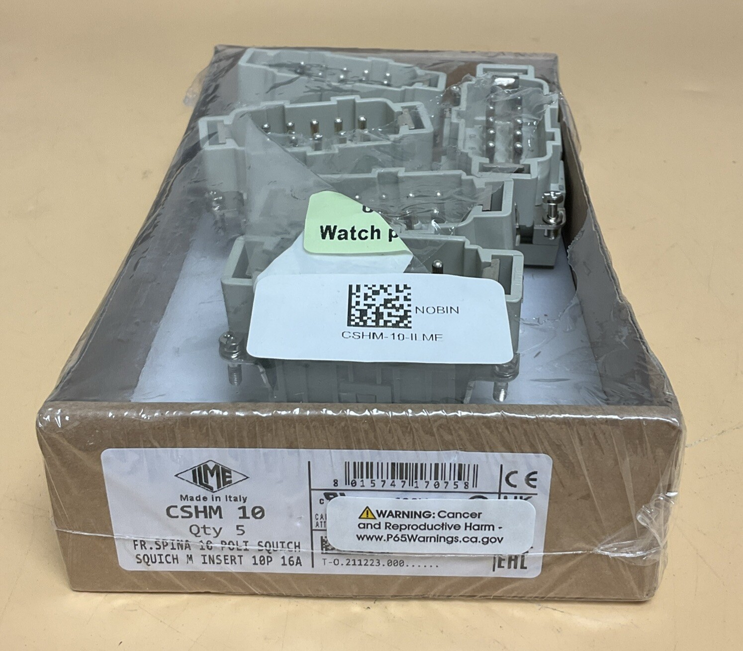 Box of 5 ILME CSHM 10 Squich Connectors | eBay