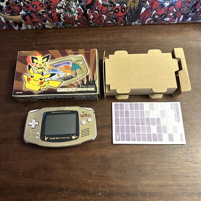 Gameboy Advance New York Pokemon Center GBA Console - Complete ...