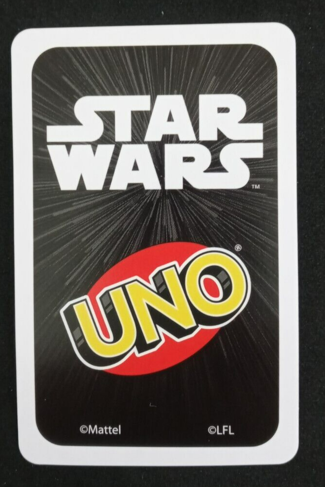 2020 Mattel Star Wars UNO Card Blue Stormtrooper Reverse Card | eBay
