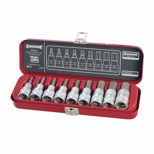 Sidchrome 3/8'' Drive In-Hex Socket Set - 9 Piece ** Special Order ...