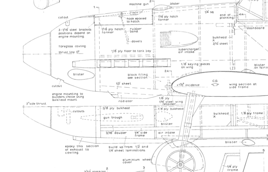Messerschmitt ME109E 61" RC SCALE MODEL PLANE PLAN-Brian Taylor | eBay UK