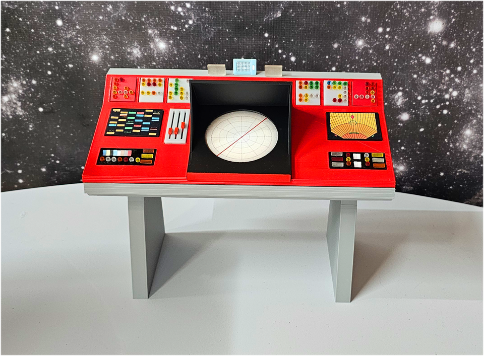 Sixth Scale Lighted Star Trek TOS Transporter Console QMx / 12 Inch ...