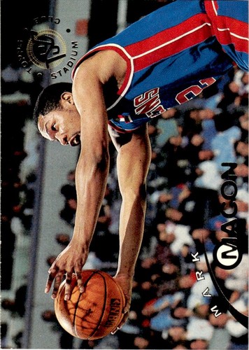 1994-95 Stadium Club Basketball Card Mark Macon Detroit Pistons #61 | eBay