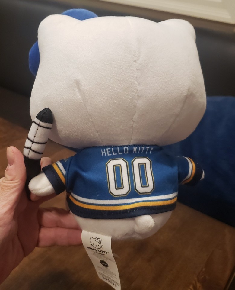 St. Louis Blues Hello Kitty Sangrio Plush Doll Theme Night NHL Hockey ...
