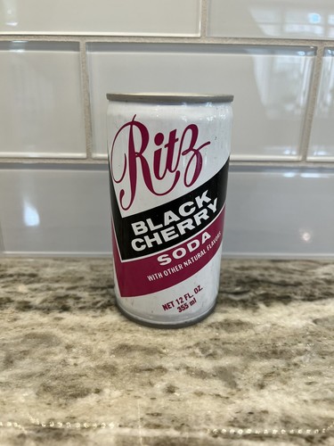 Vintage Ritz Black Cherry Soda Pop Can Steel 12 Oz | eBay