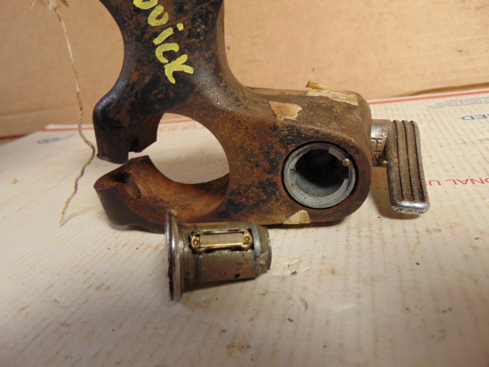1936 BUICK CAR STEERING COLUMN DROP DASH CLAMP COUPE SEDAN ORIGINAL GM ...