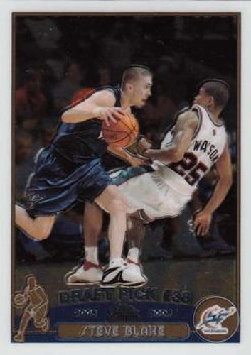 2003-04 Topps Chrome #145 Steve Blake NM-MT RC Rookie | eBay