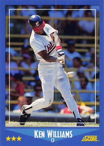 Ken Williams 1988 Score 112 Chicago White Sox Rookie Baseball Card | eBay