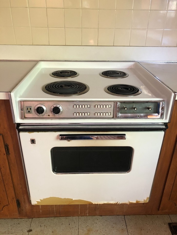 Used GE Drop-In Range | eBay