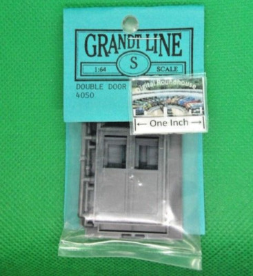 Grandt Line S scale #4050 DOUBLE DOORS w/"IRON" SHUTTERS, 5’5″X9’7 ...