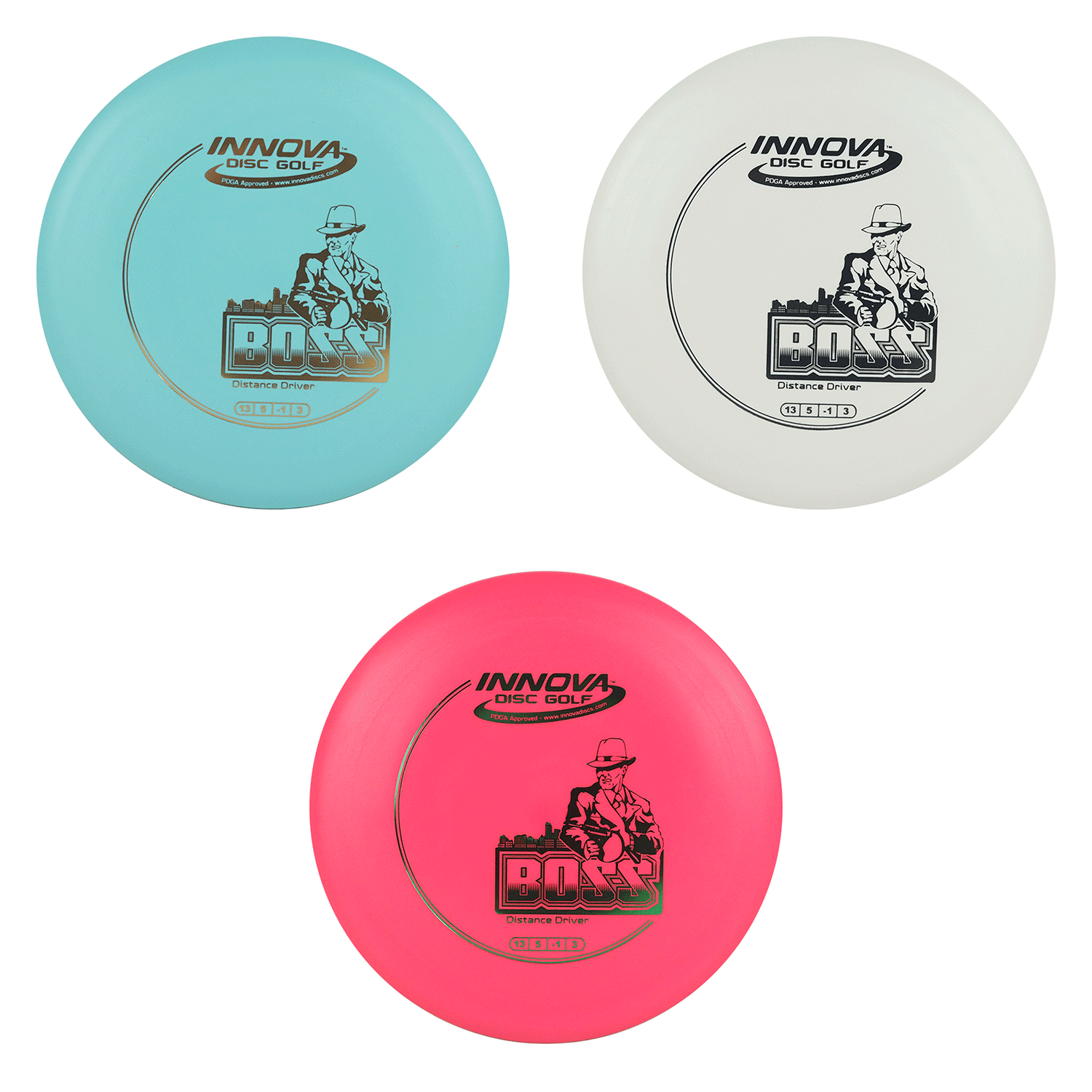 Innova Disc Golf DX Boss Distance Driver 13/5/-1/3 - Choose Exact Disc ...