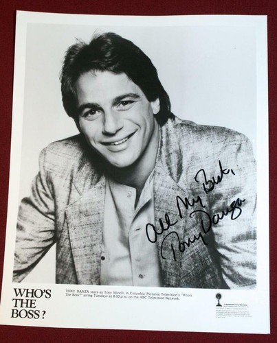 Original Vintage TV 8x10 Press Photo Who's the Boss Signed by Tony ...