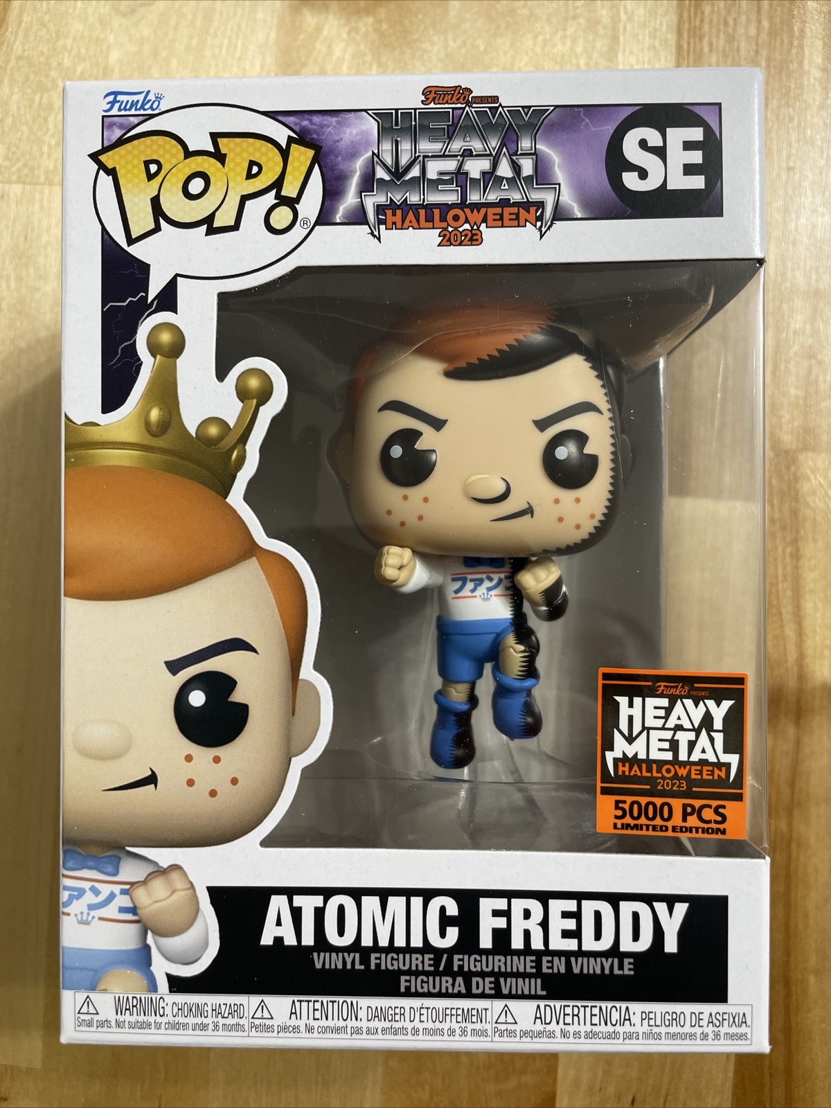 Funko Pop Heavy Metal Halloween 2023 Atomic Freddy Retro Shaded 5000pcs ...